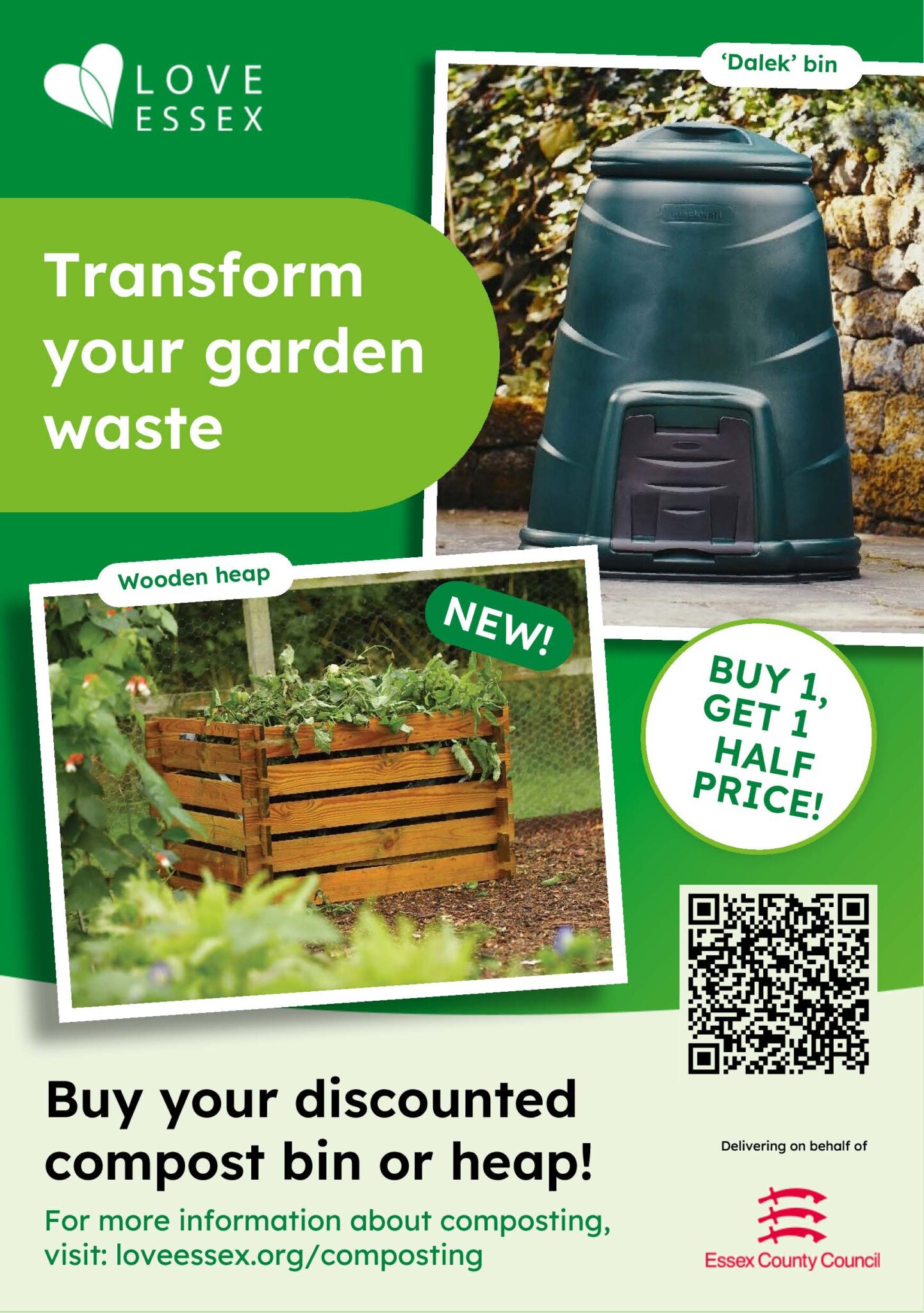 Grab a discounted compost bin! - Love Your Chelmsford